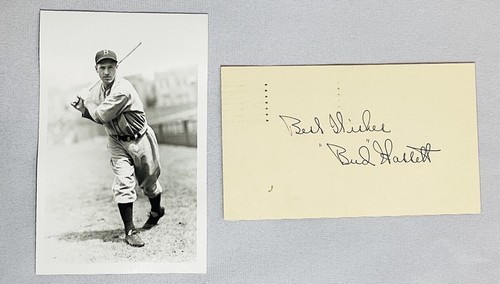 Buddy Hassett Dodgers - Signed / Auto / Autographed GPC + George Brace ...
