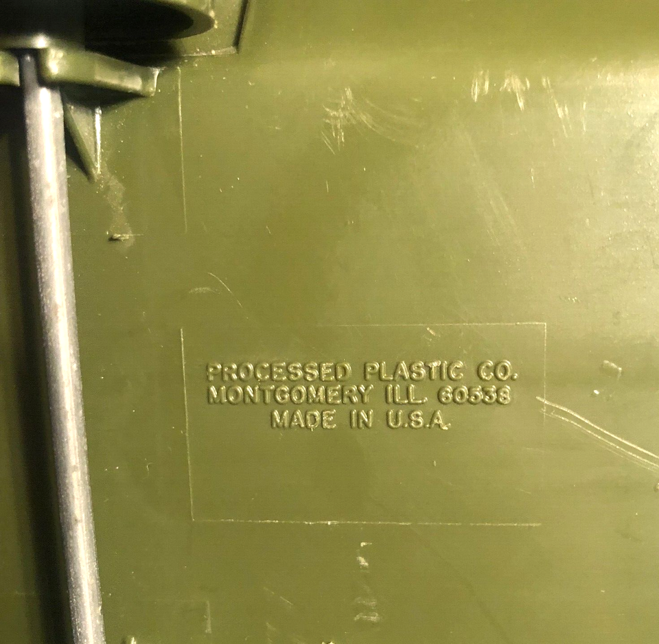 Vintage Processed Plastics Military Gunship Plane Superfortress ...