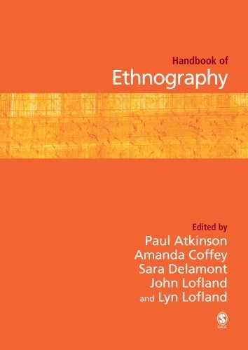 HANDBOOK OF ETHNOGRAPHY By Paul Anthony Atkinson & Sara Delamont Mint ...
