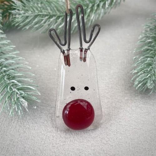 Creative Car Rearview Mirror Pendant Hangable Xmas Snowflake ...