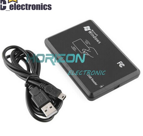 125Khz USB RFID Contactless Proximity Sensor Smart ID Card Reader ...