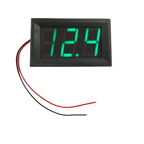 AC 30V-500V 2Wire LED Digital Display Panel Volt Meter Voltage ...