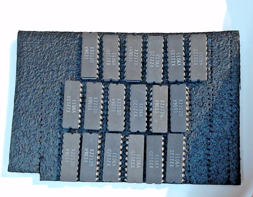 Lot of 35 Xicor X2212D Non-Volatile RAM ICs – 256 x 4bit NOVRAM DIP-24 ...