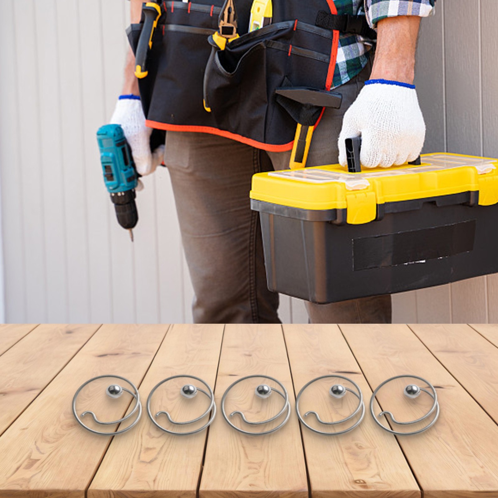 Spring Steel Ball For Impact Driver Repair Spring Ball Steel Ball 5 Set ...