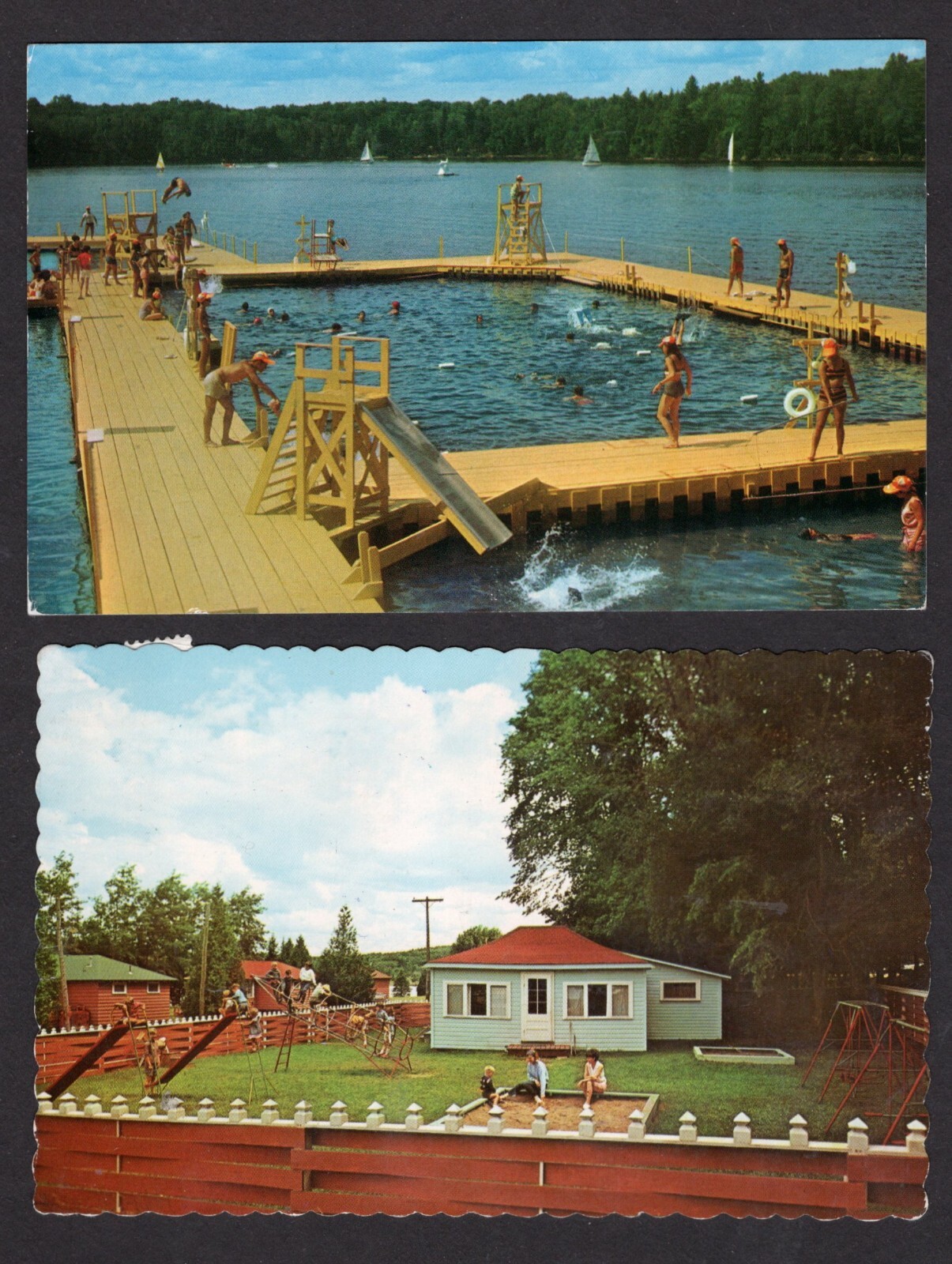 Canada 1969, 1970 HALIBURTON County PC's - (2) "Camp White Pine ...