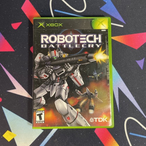 Microsoft Xbox Robotech Battlecry Video Game 2002 | eBay