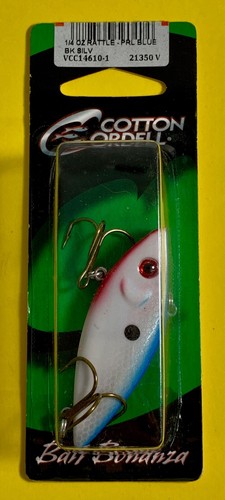 Cordell Rattle Spot Rattle Trap ~ Pearl Blue 1/4 Oz 20495035295| eBay