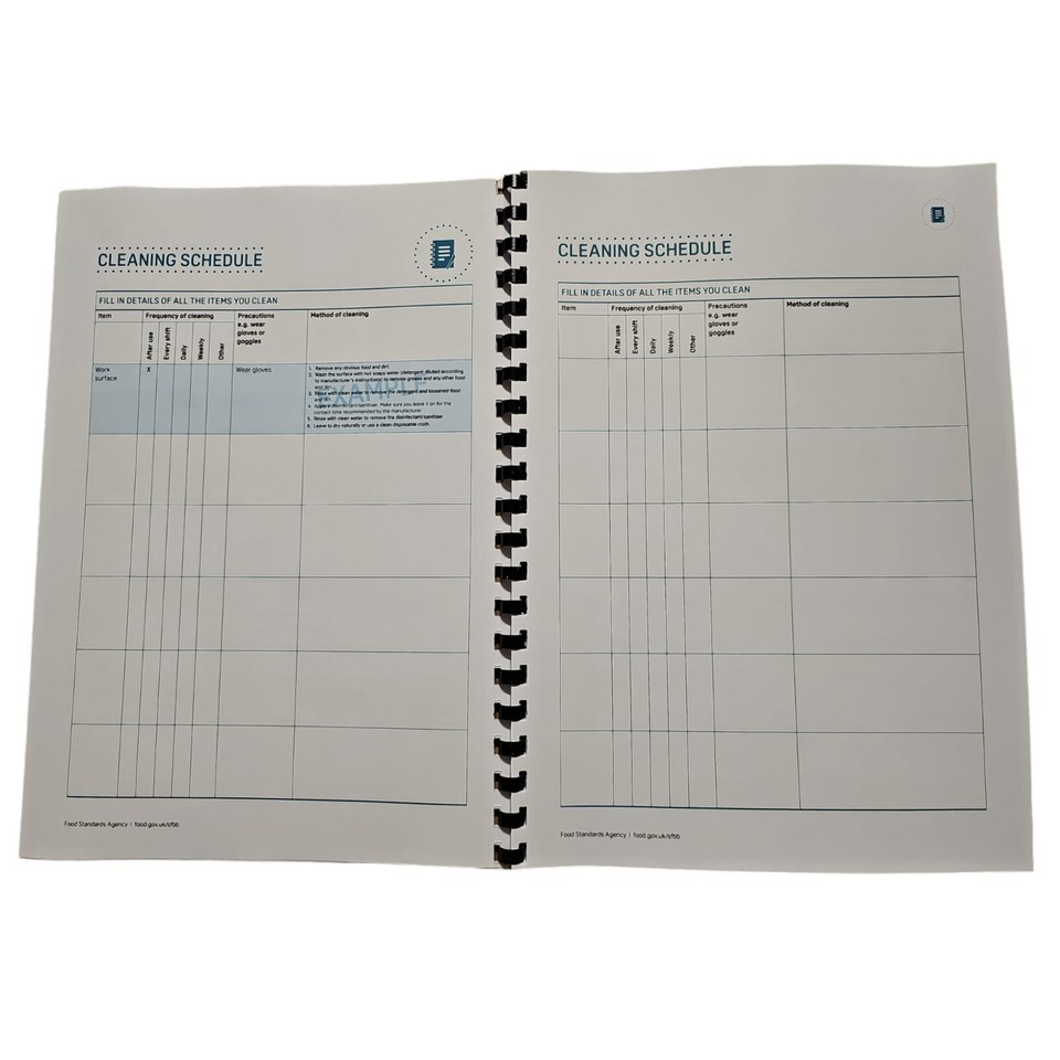 2025 Safer Food Better Business SFBB 24 Month Diary Refill | eBay UK