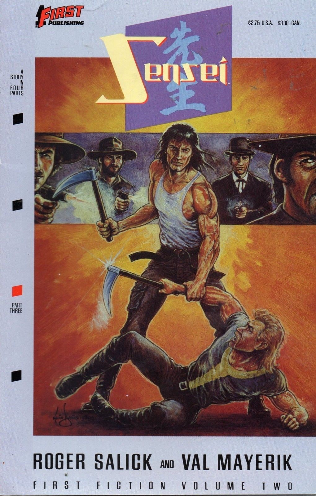 First Comics Sensei #3 November 1989 F+ | eBay