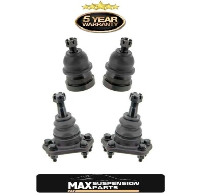 New Upper & Lower Ball Joints for Chevrolet Astro Van Rear Wheel Drive ...