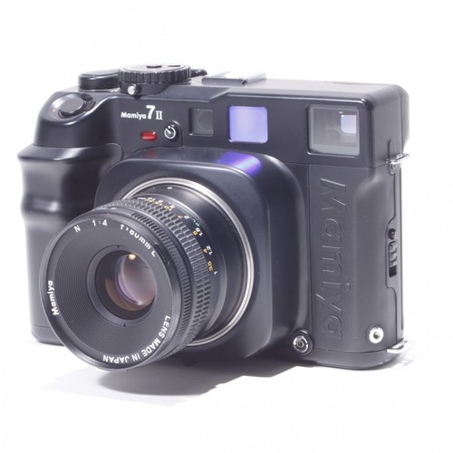 Mamiya 7 II Medium Format Rangefinder Film Camera - Black (Body Only ...