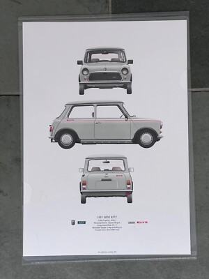 1985 Mini Ritz - A4 Classic Mini print from Japan, by Takeru Ozaki ...