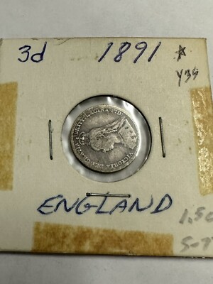 1891 British UK Coin. Very Nice!!! | eBay