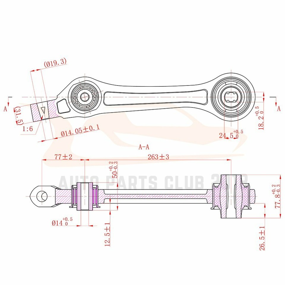 4Pcs Suspension Kit Front Lower Control Arms For 2005 2006-2010 ...