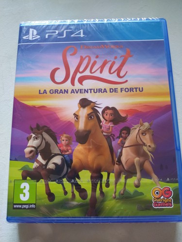 Spirit La Gran Aventure de Fortu Dreamworks Jeu PS4 Ed Espagne Pal ...