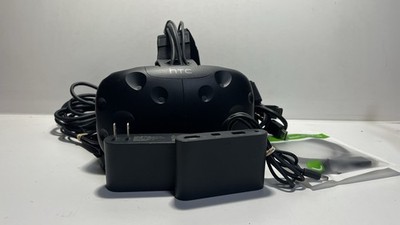 HTC Vive Virtual Reality Headset with Link Box & Cables – Black | eBay