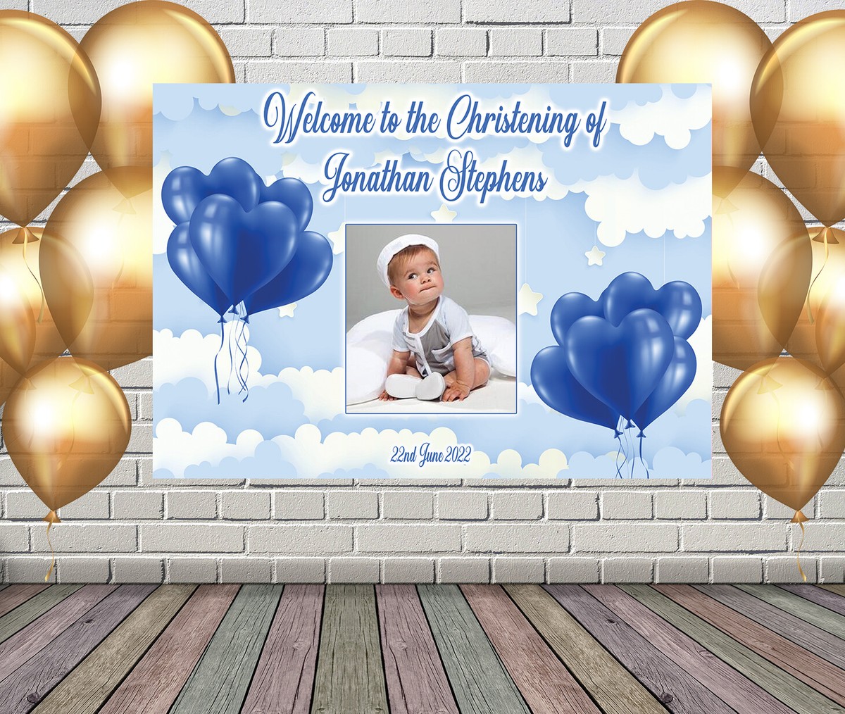Printable Baptism Banner