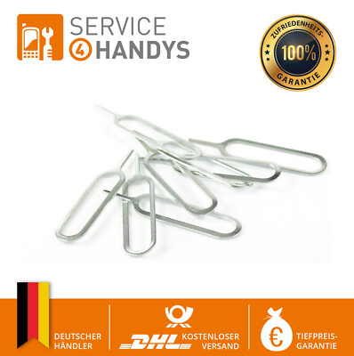 15x Sim Karten Pin Nadel iPhone iPad Samsung HTC Huawei Ejector ...