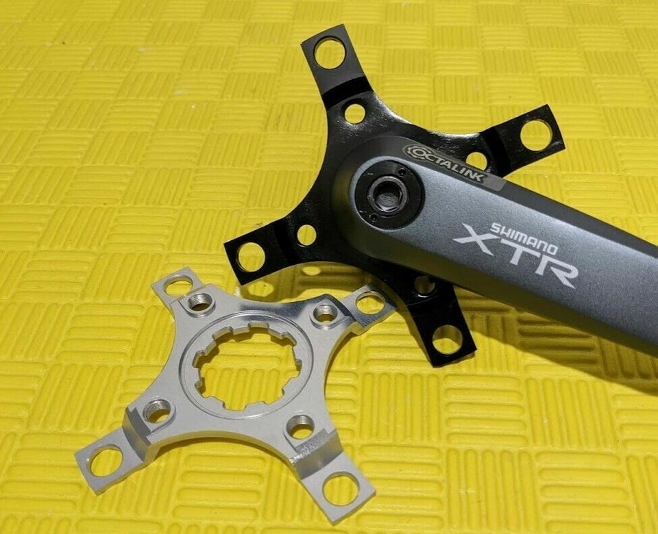 Shimano XTR M950/951/952 Crank Spider 110/74BCD 104/64BCD | eBay