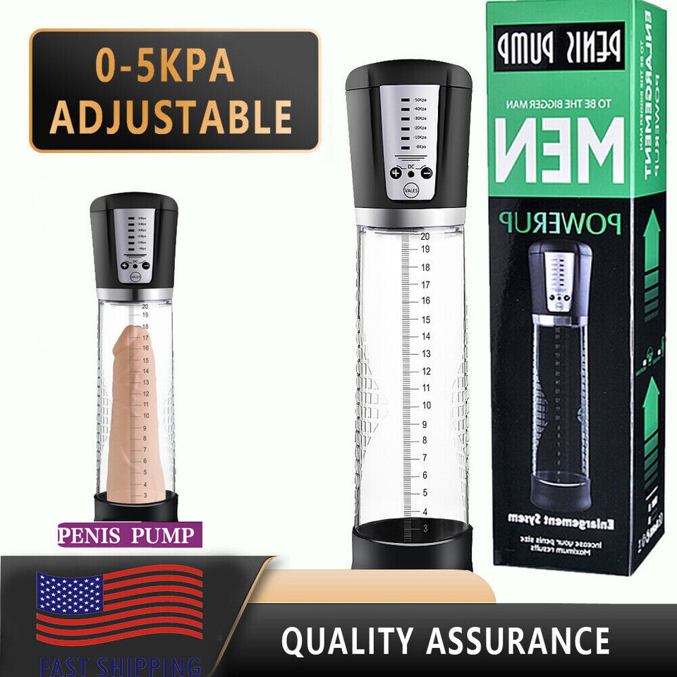 Vacuum Penis Pump for Male ED Enhancement Erectile Enlargement Penis ...