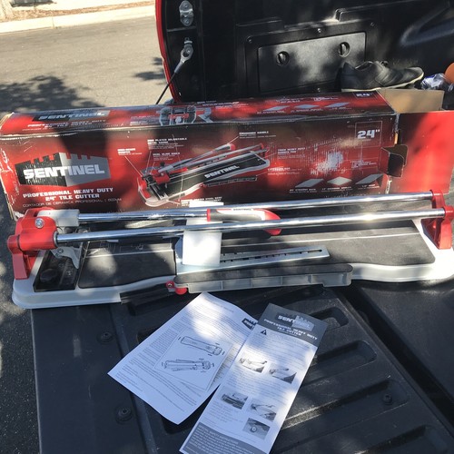 Sentinel 24” Professional Manual Tile Cutter Pro Nice And Clean | eBay