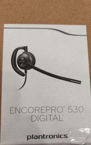 Plantronics EncorePro 530 Digital HW530D Headset Single Ear Black Open ...
