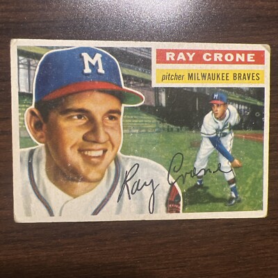 1956 Topps - #76 Ray Crone | eBay