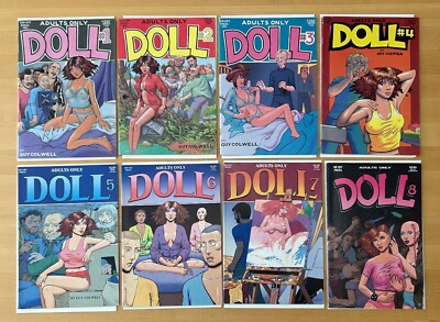 Doll #1-8 lot 1st Print Guy Colwell Rip Off Press RARE/HTF Underground ...