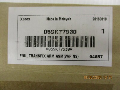 New, Xerox, 059K77530, Transfix Arm Assembly (w/Pins) | eBay