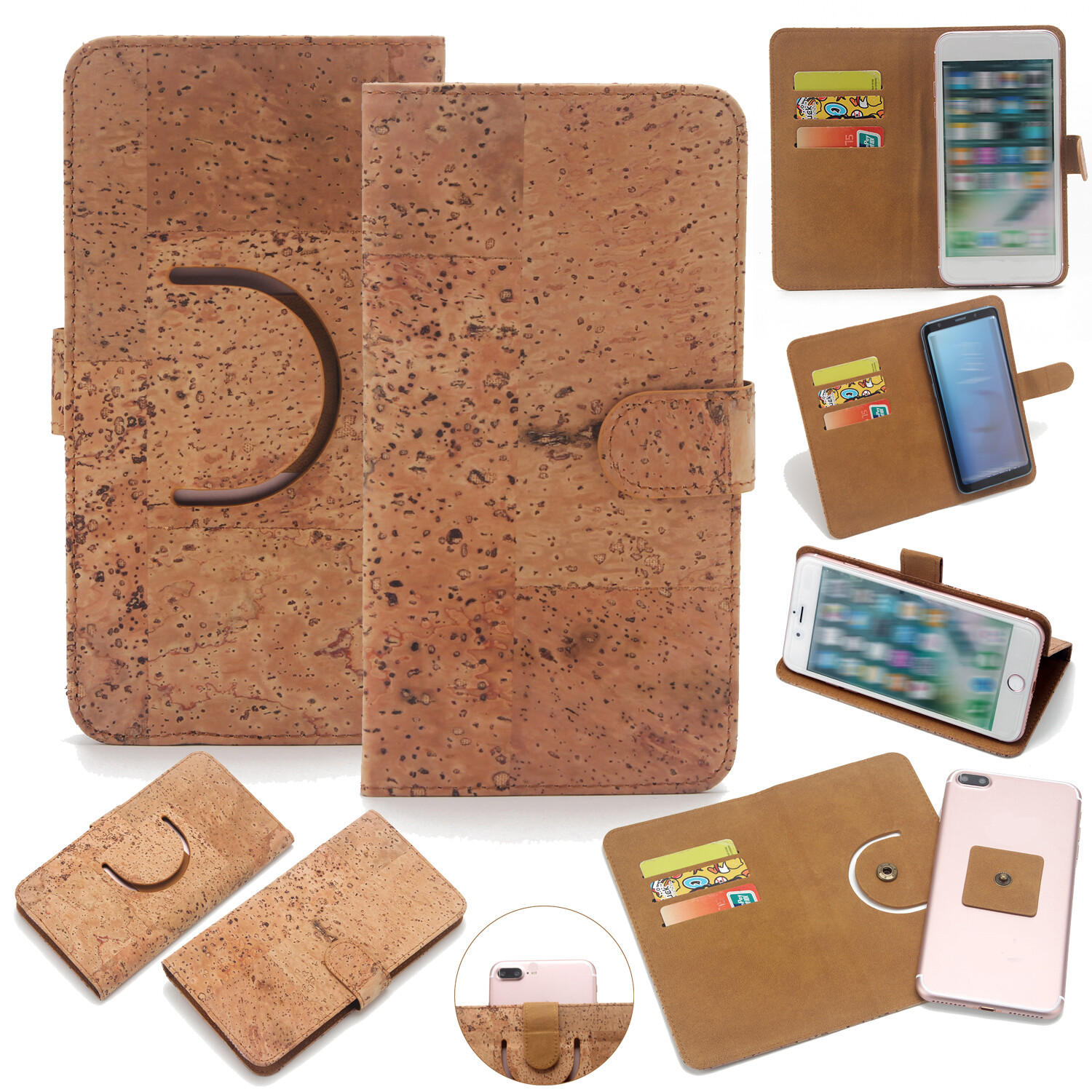 Pour BLU G71+ Housse liège étui protection Case Flip Cover couvercle | eBay