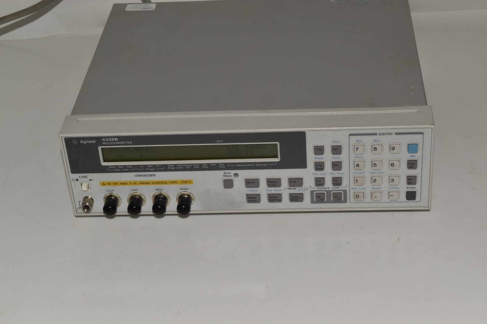4338B Milliohmmeter 16143b Mating Cable | HP Agilent Keysight for sale ...