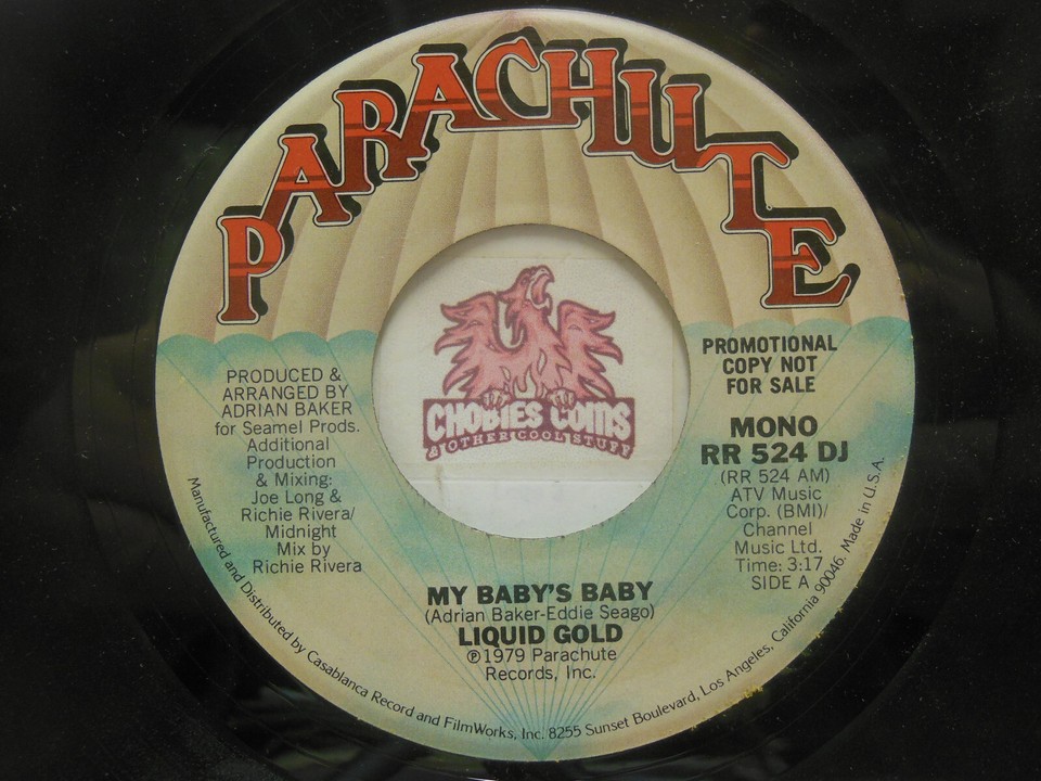 Promo! Liquid Gold – My Baby's Baby / Mono, 45 RPM VG (10G) | eBay