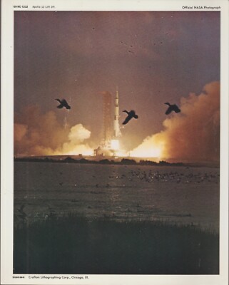 Apollo 12 Lift Off Official NASA Photograph | eBay