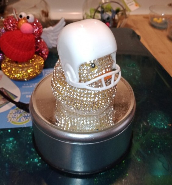 New custom Any team bling bling football ducks | eBay