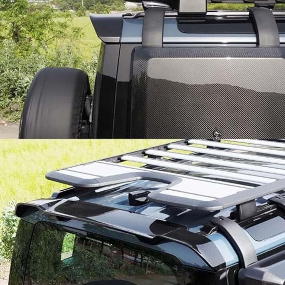 For 2020-23 Land Rover Defender 90 / 110 Rear Roof Spoiler Wing Glossy ...