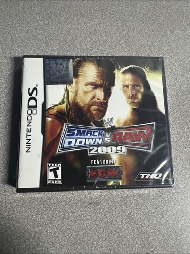 WWE SmackDown vs. Raw 2009 Featuring ECW (Nintendo DS, 2008) for sale ...