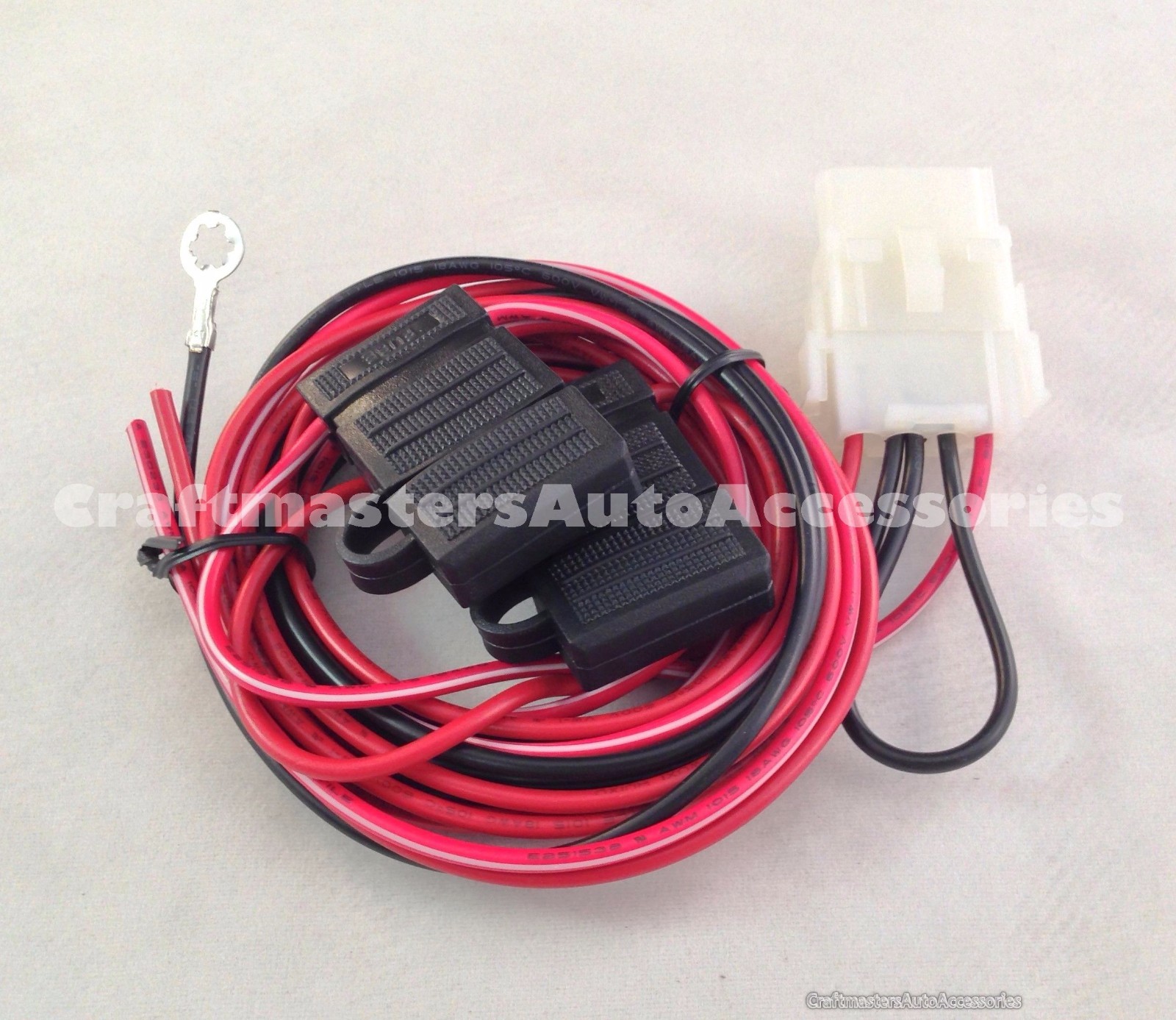 Truck cap / Topper Red Third brake light / wiring harness combo #36R02 ...