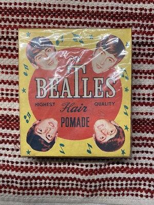 1964, Beatles, "Un-Opened" HAIR POMADE (Box of 50 Packets) Scarce ...