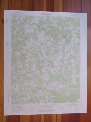 Prospect Virginia 1975 Original Vintage USGS Topo Map | eBay