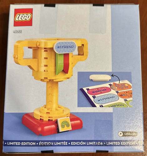 LEGO #40688 TROPHY AWARD - Limited Edition 157 pcs Building Block Set ...