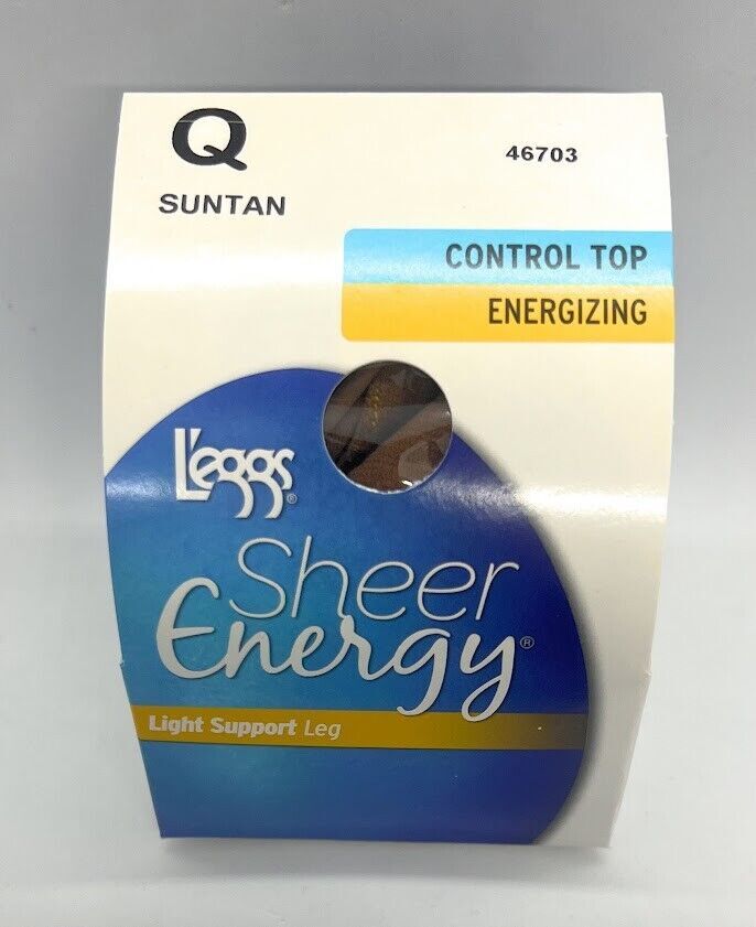 L'eggs Sheer Energy Control Top Energizing Leg Pantyhose, Choose Your ...