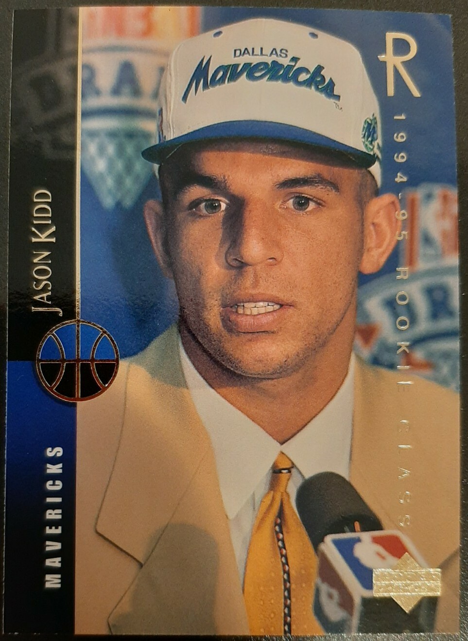 Jason Kidd 1993-94 Upper Deck Dallas Mavericks Rookie Basketball Card ...