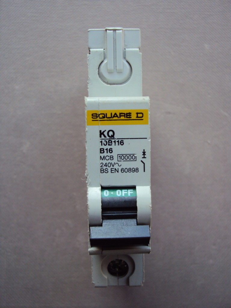SQUARE D KQ MCB 3 6 10 16 20 25 32 50 AMP 10000 10kA QUICKLINE TYPE B C ...