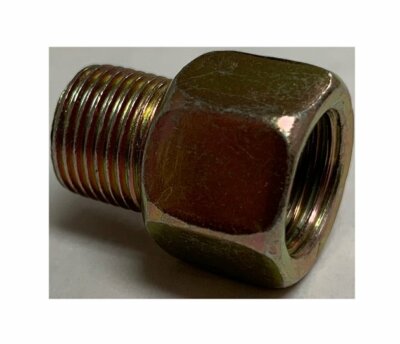 Metric Fitting M12X1.25 M12 Female Inverted Flare to M12X1 M12X1.0 Male ...