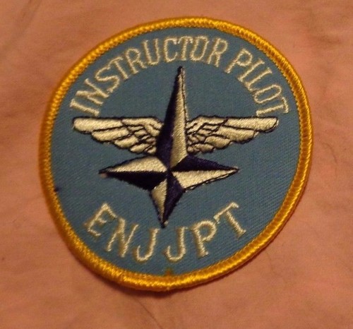 USAF PATCH, ENJJPT, INSTRUCTOR PILOT, EURO-NATO JOINT JET PILOT ...
