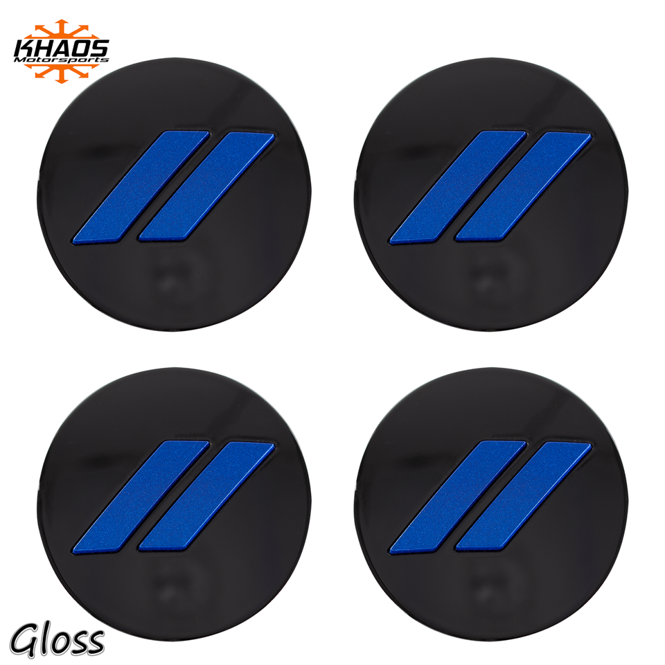Dodge Challenger / Charger Center Hub Caps Color Matched PBM Indigo ...