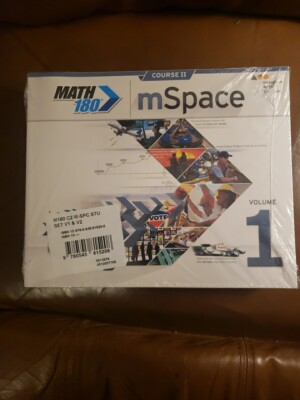 Math 180 mSpace Course II (2) Volumes 1 & 2 Paperback SEALED Brand New | eBay