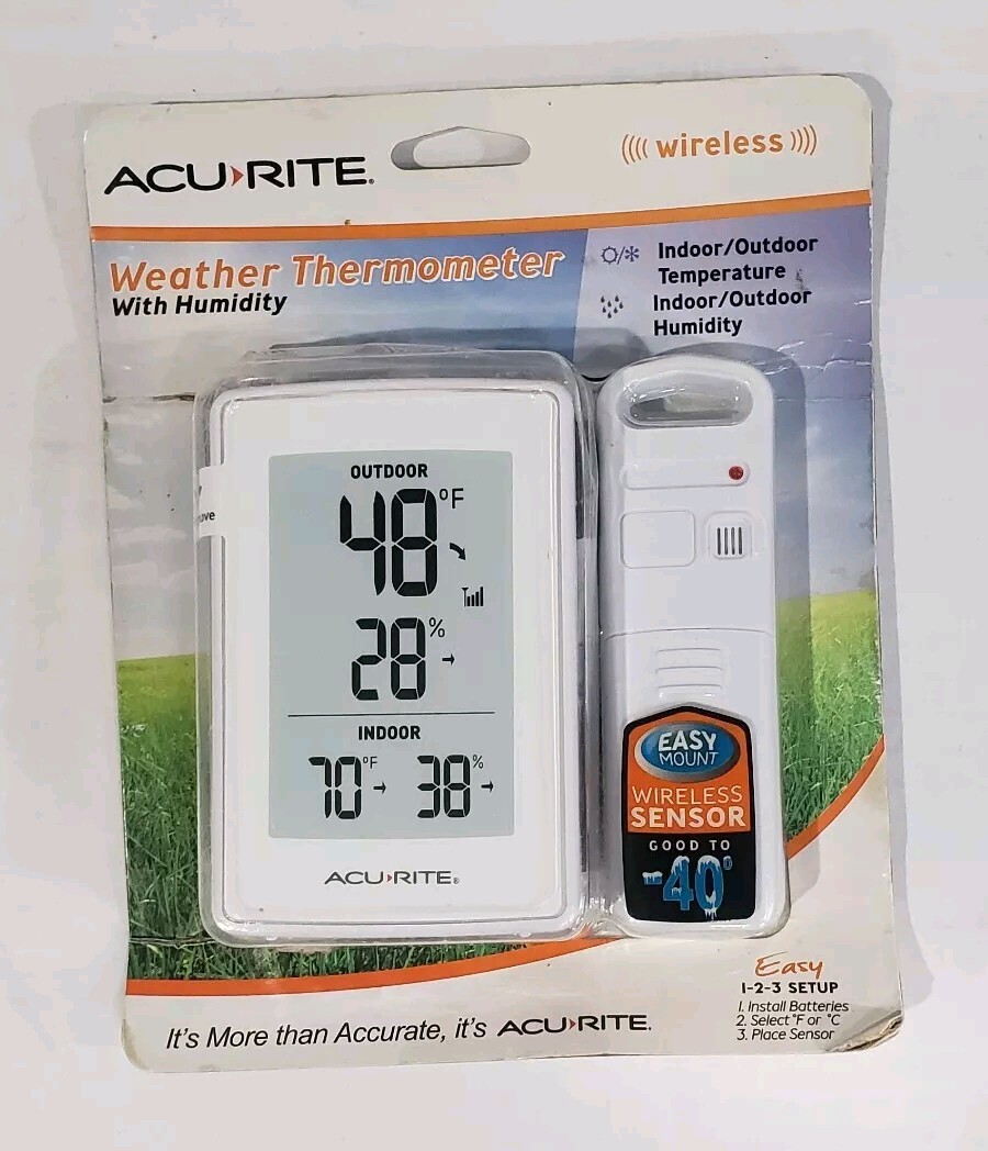 Acu Rite Wireless Thermometer AcuRite Wireless Home Weather Station