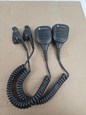 2 PC LOT Motorola PMMN4045B Radio Speaker Microphone for XTS2500 ...