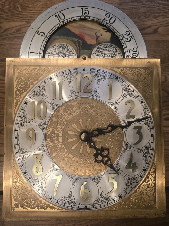 Emperor 300 Grandfather Clock Dial Jauch 110cm Movement | eBay